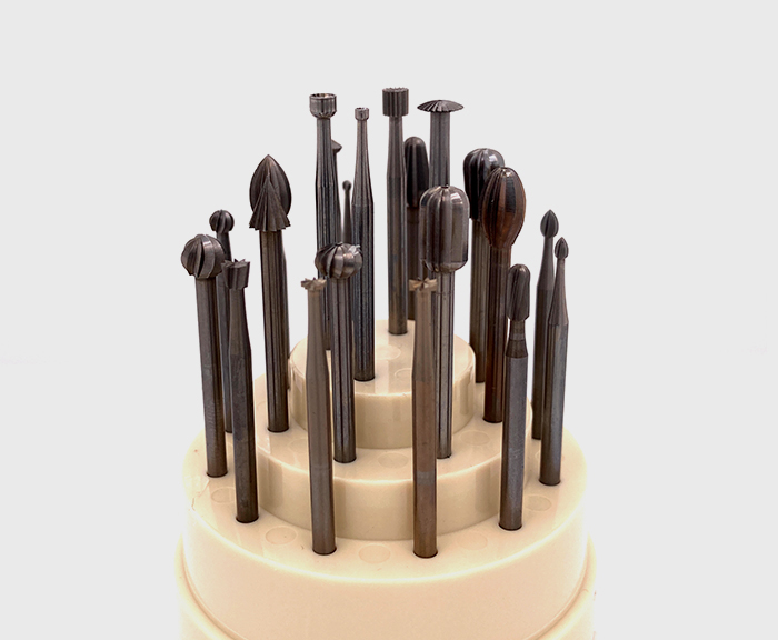 Set 24 assorted burs - wax - ASIC SA