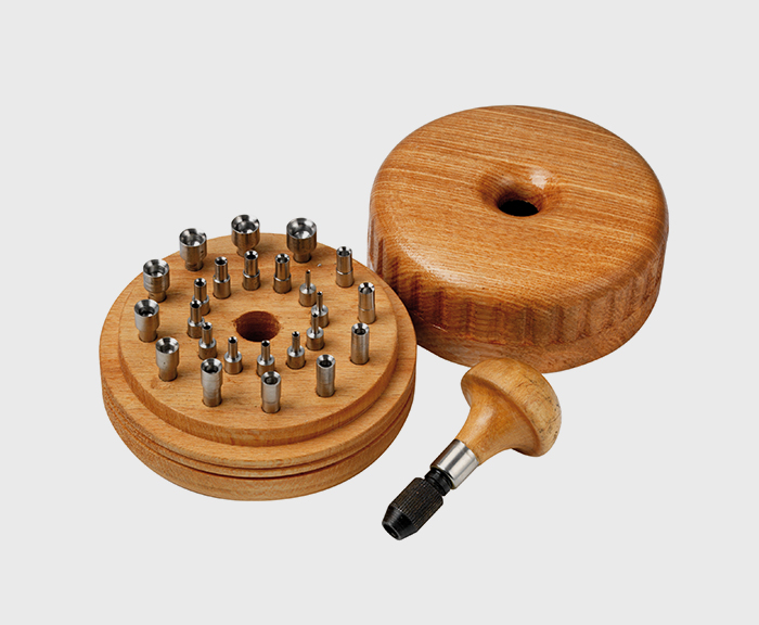 Polished bezel punch set of 24 - ASIC SA