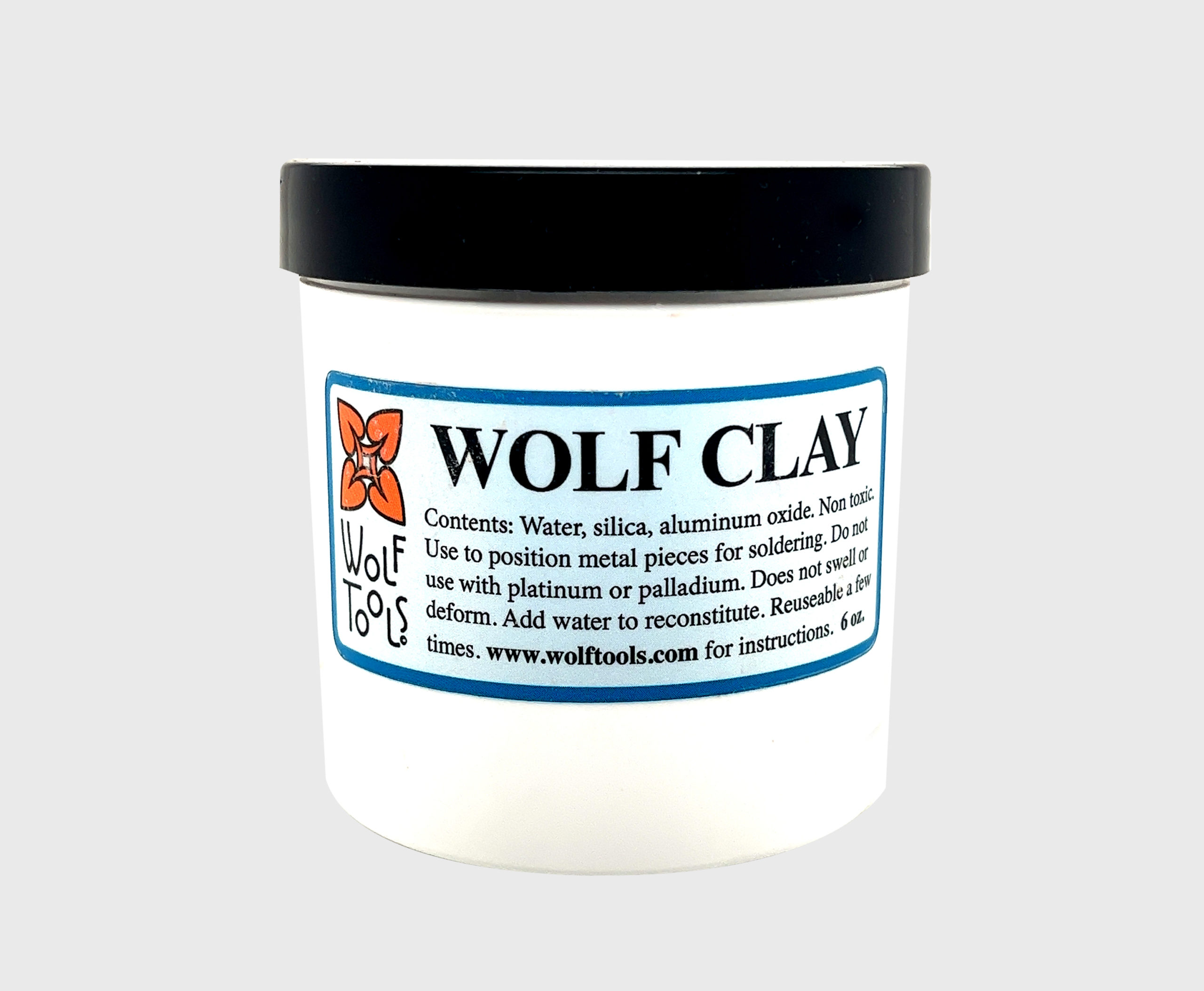 WOLF Clay 6oz/170 gram - ASIC SA